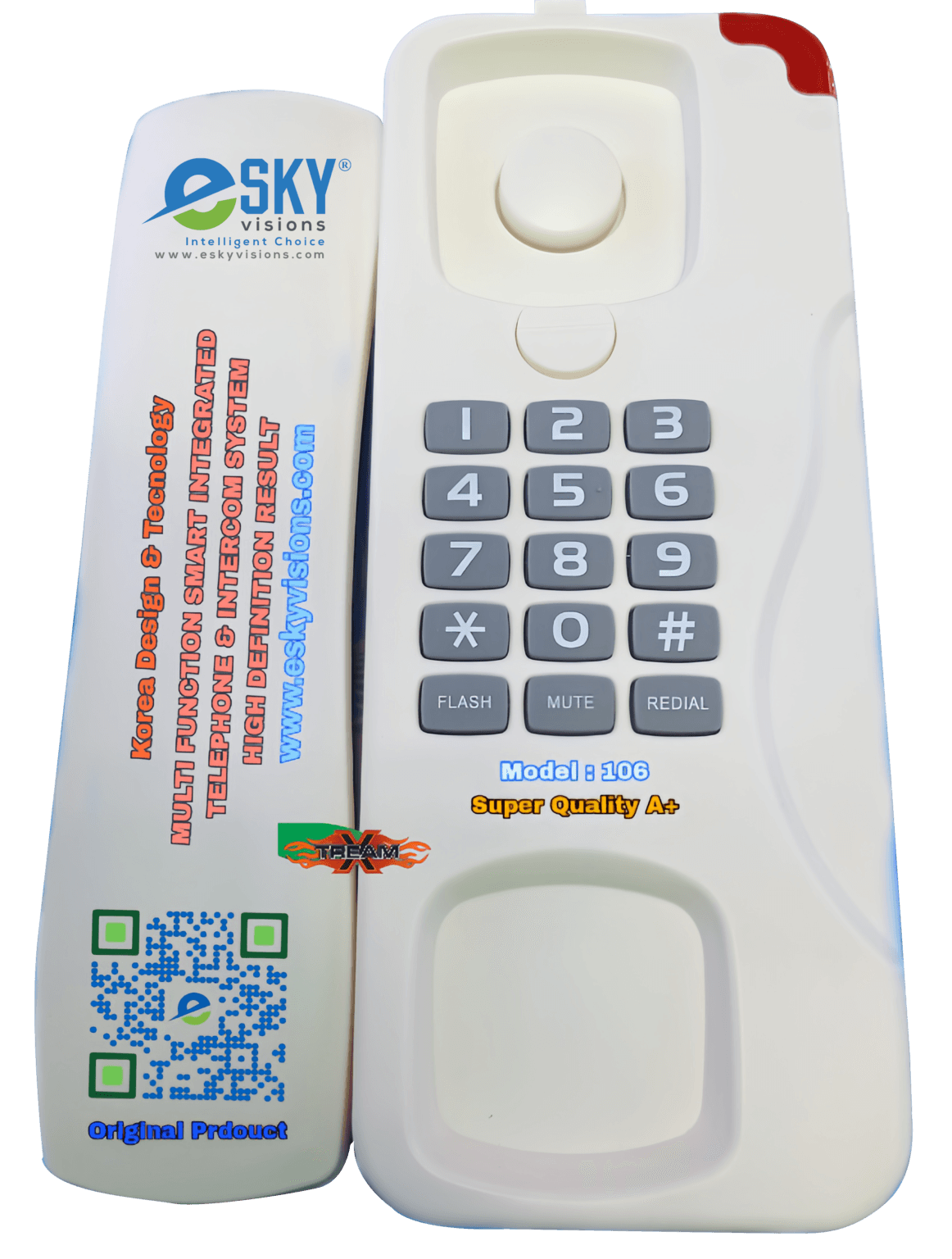 Mini Intercom & Telephone light blink Set – Esky Visions